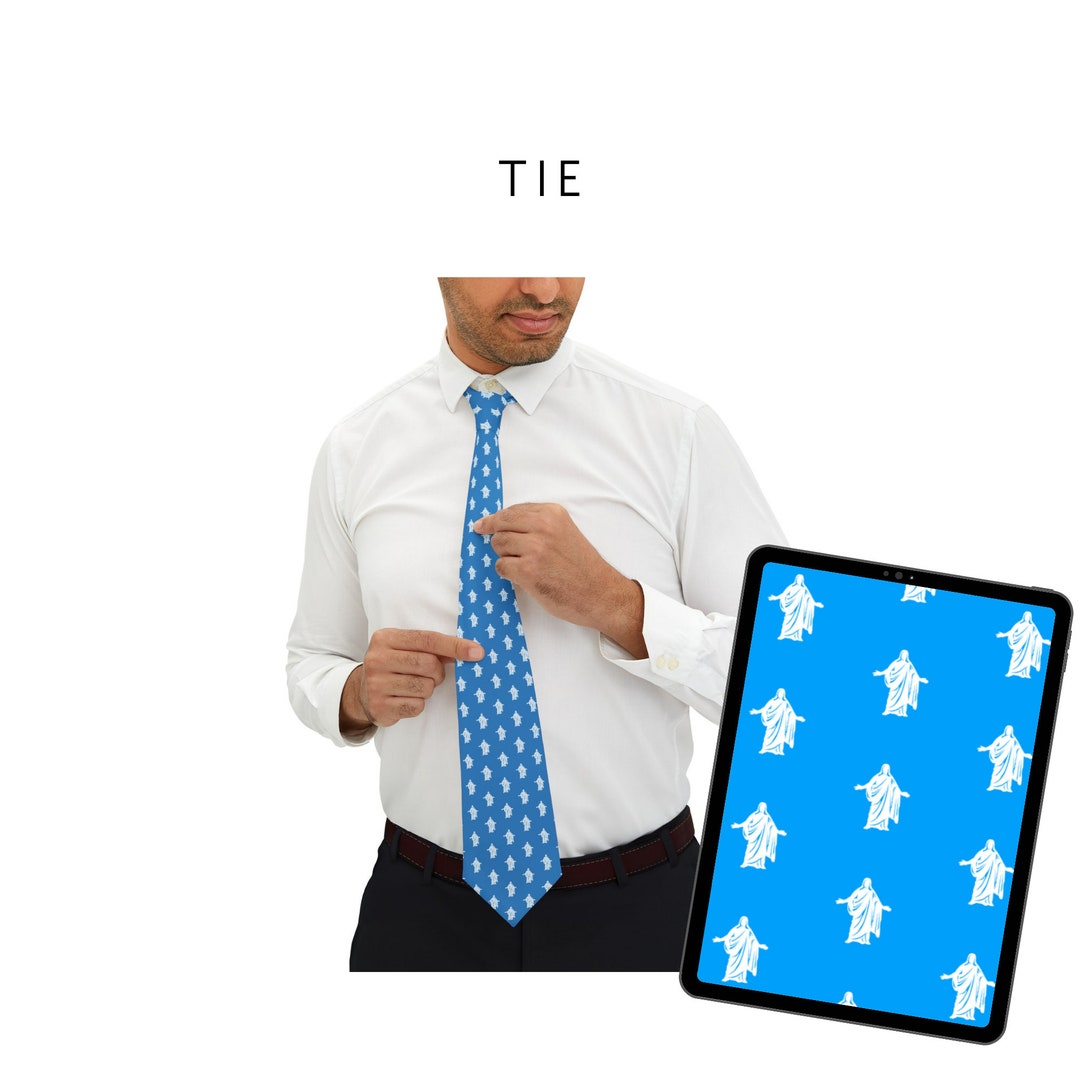 Christus Tie | Christian Tie | Christian Gift | Christian Necktie ...