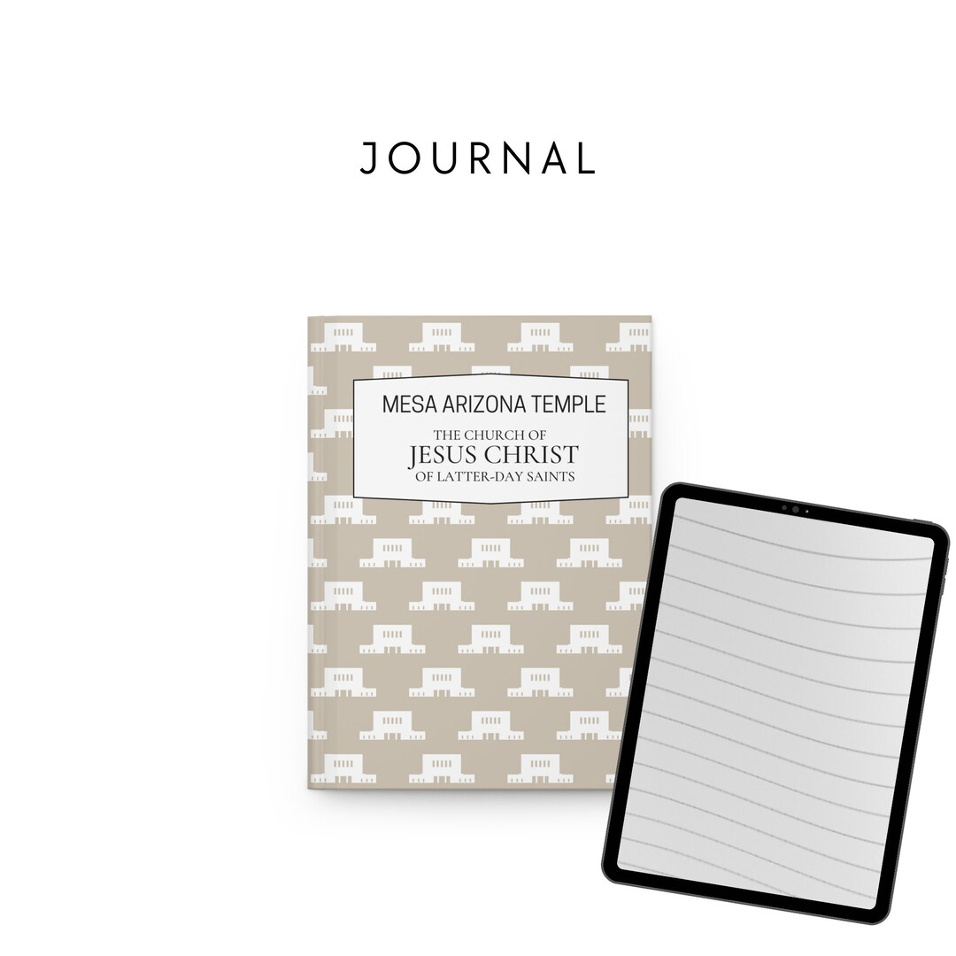Mesa Arizona Temple Journal LDS Mission Journal Missionary Gift LDS ...