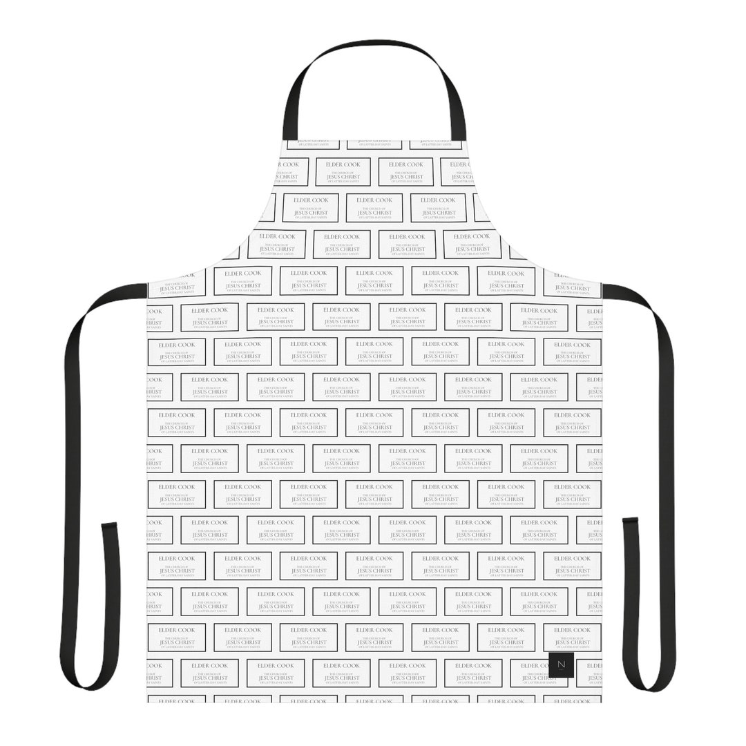 Apron Missionary Name Tag Personalized Apron Sister Missionary - Etsy