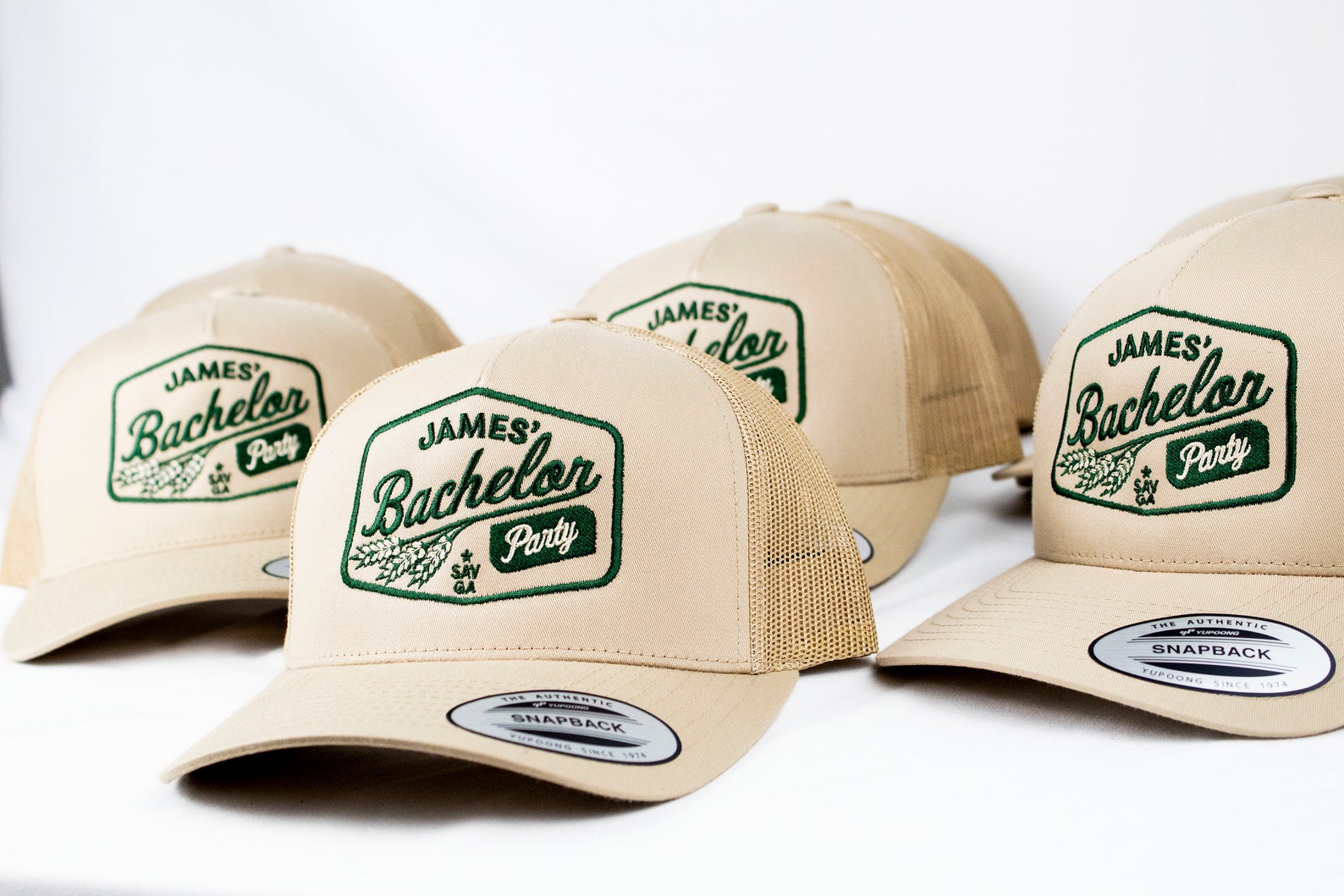 Bachelor Party Hat | Custom Embroidered Yupoong Snapback Hats | Groom ...