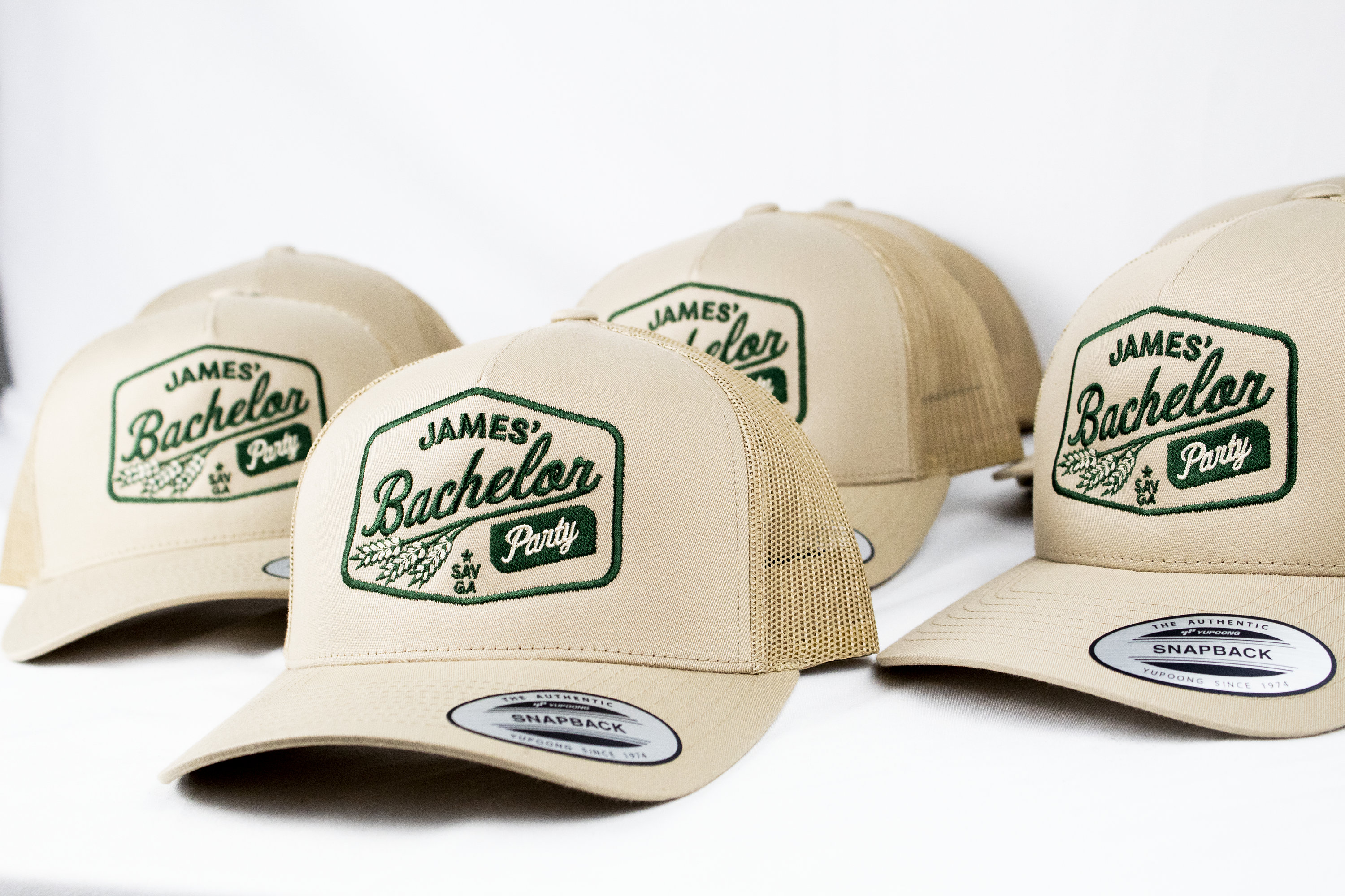 Custom Embroidered Bachelor Party Snapback Hat: Personalized Groomsmen ...