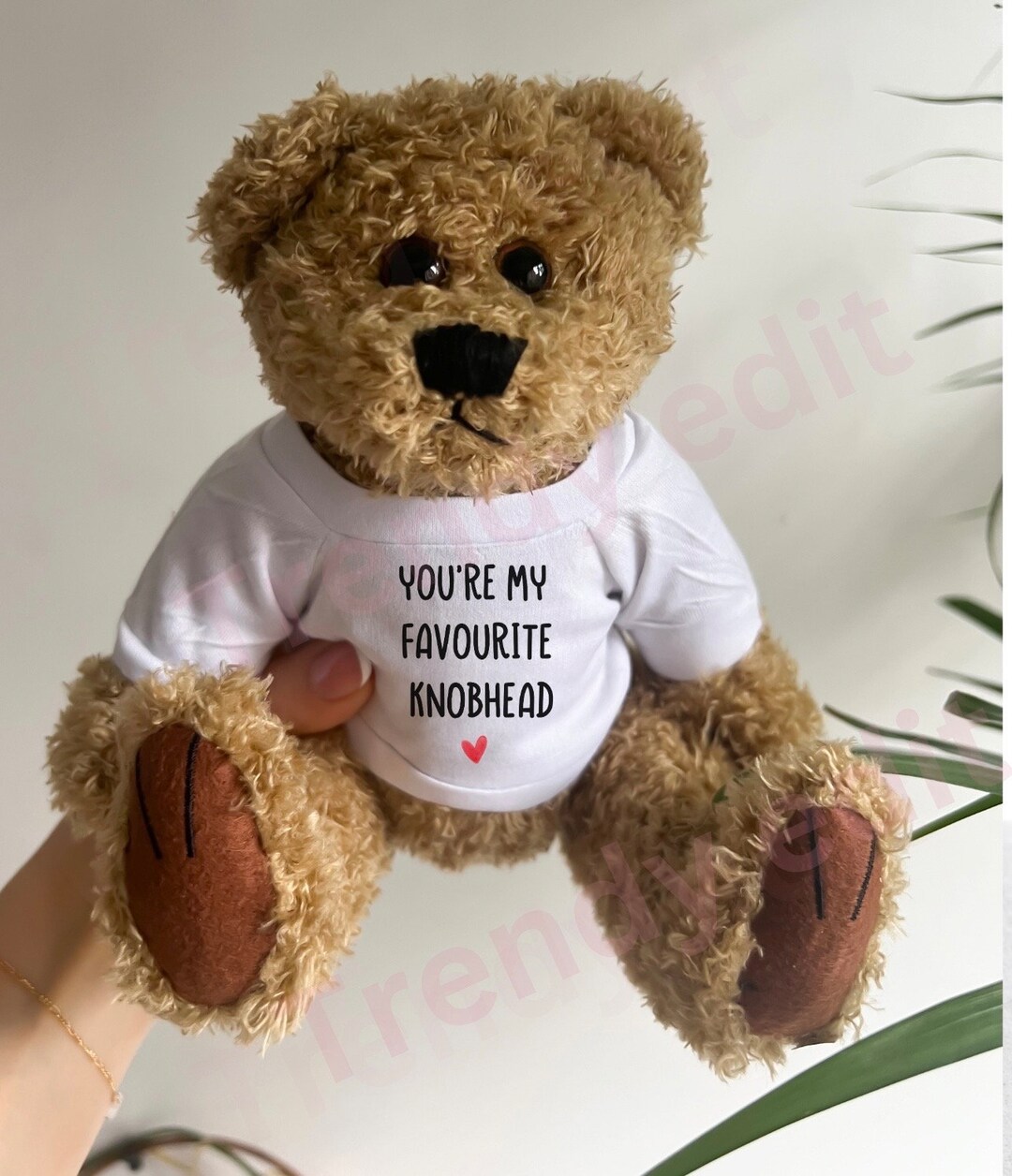 You’re My Favourite Knobhead Teddy,rude Boyfriend Gift, Girlfriend Gift ...