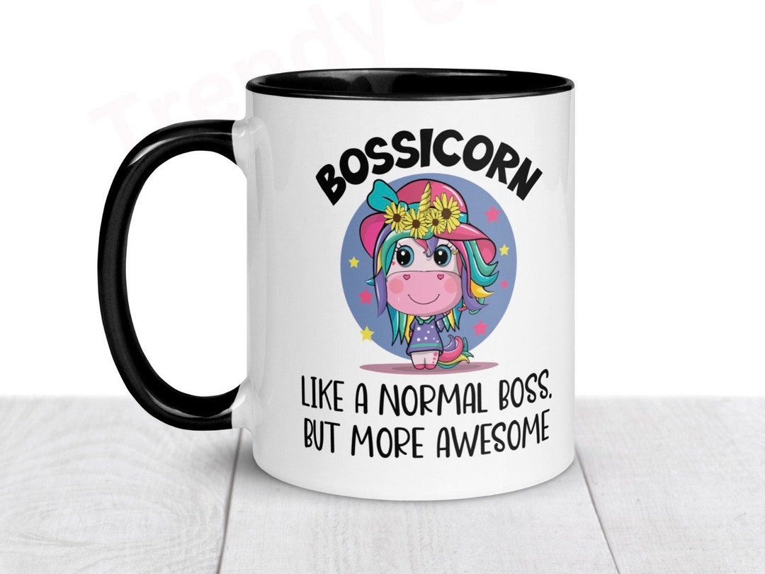 Like a Normal Boss but More Awesome Mug, Funny Manager Gift, Funny Boss ...