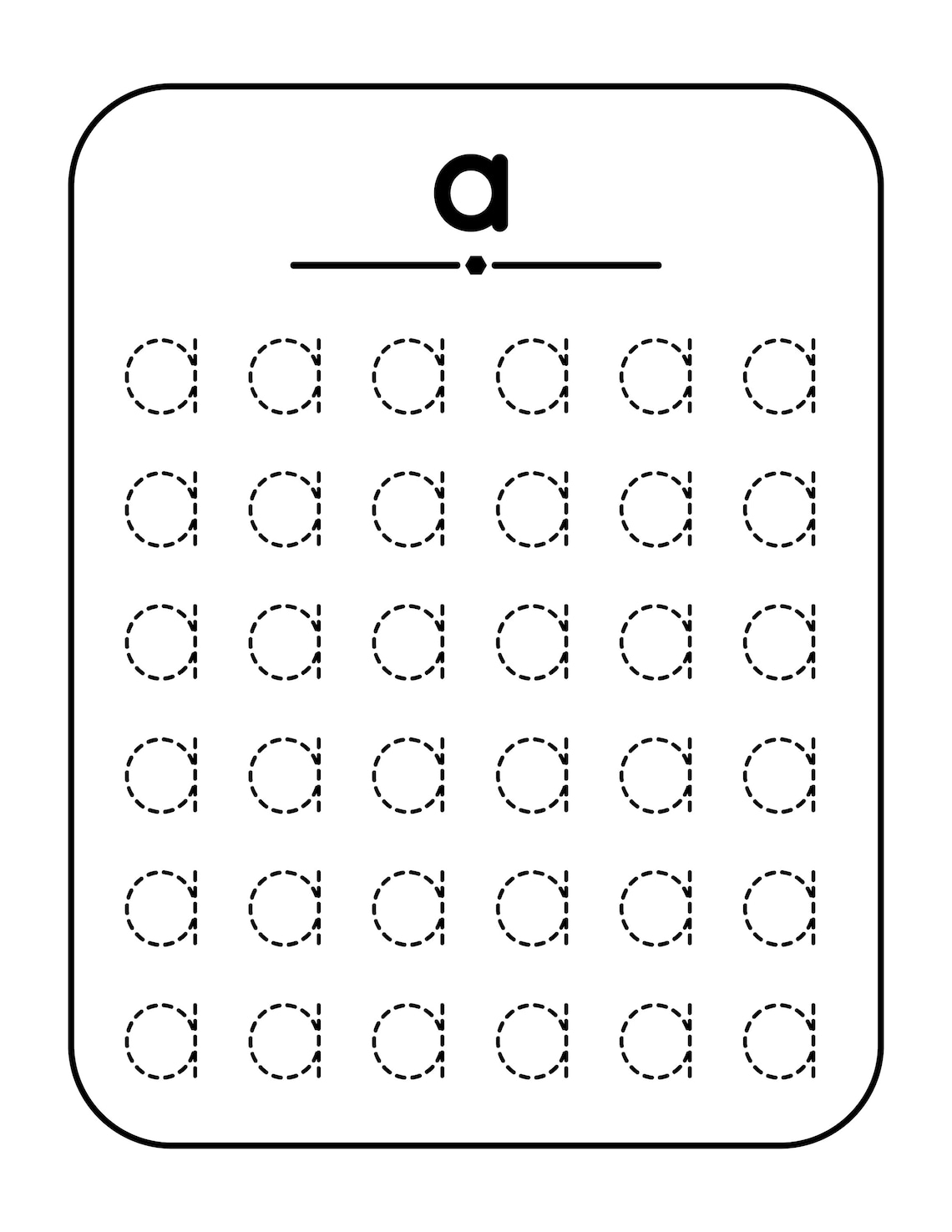 Printable Alphabet Letters and Number Tracing Worksheets, Pre-k to ...