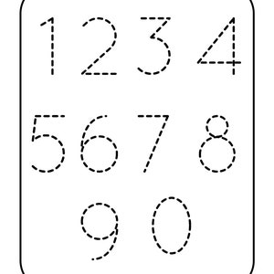 Printable Alphabet Letters and Number Tracing Worksheets, Pre-k to ...