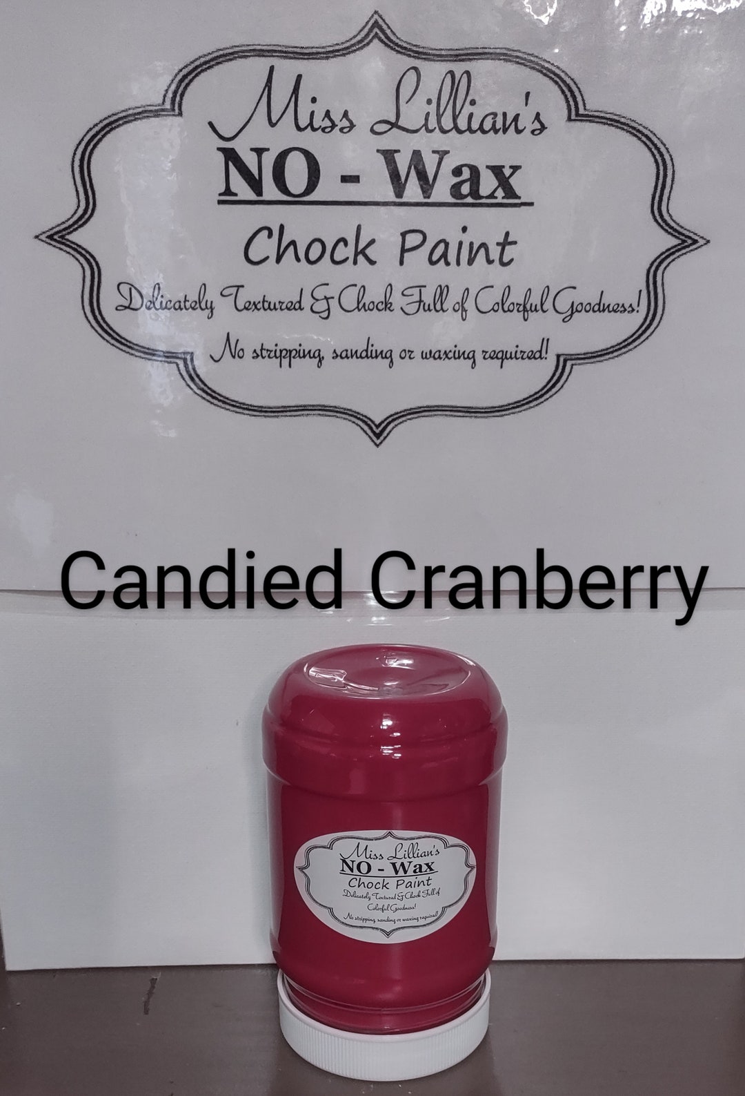 Miss Lillian's No Wax Chock Paint - Etsy