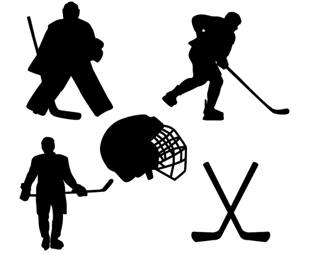 Paper Hockey Shape, Hockey Die Cuts, Hockey Cut Outs, Hockey Paper ...