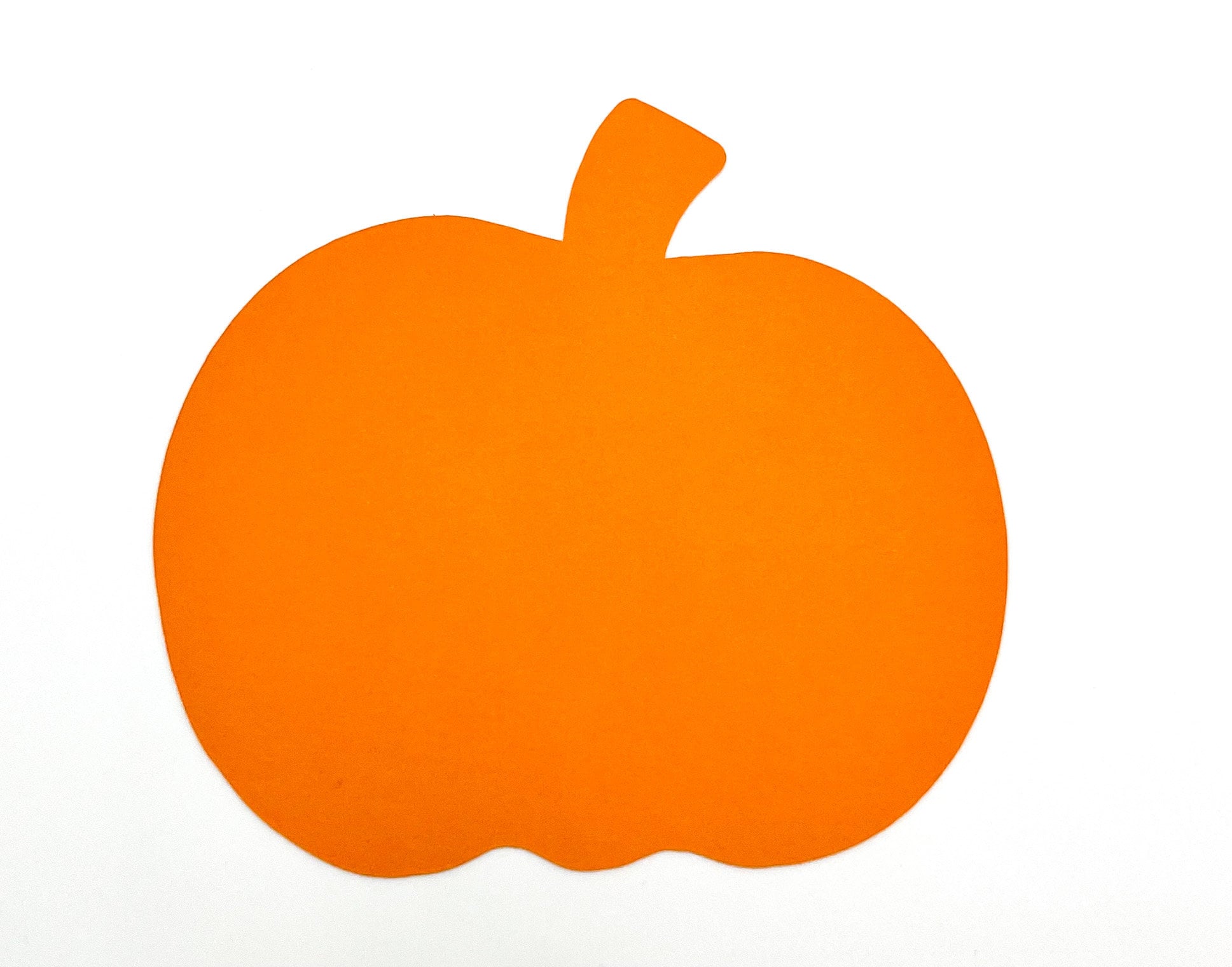 24 Pumpkin Die Cuts, Pumpkin Cut Outs, Pumpkin Paper Shape Cut Out ...