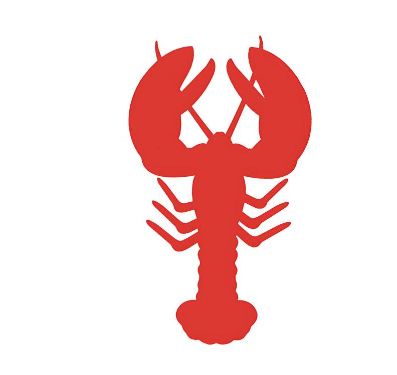 24 Lobster Die Cuts, Paper Lobster Cut Outs, Lobster Paper Shape Cut ...