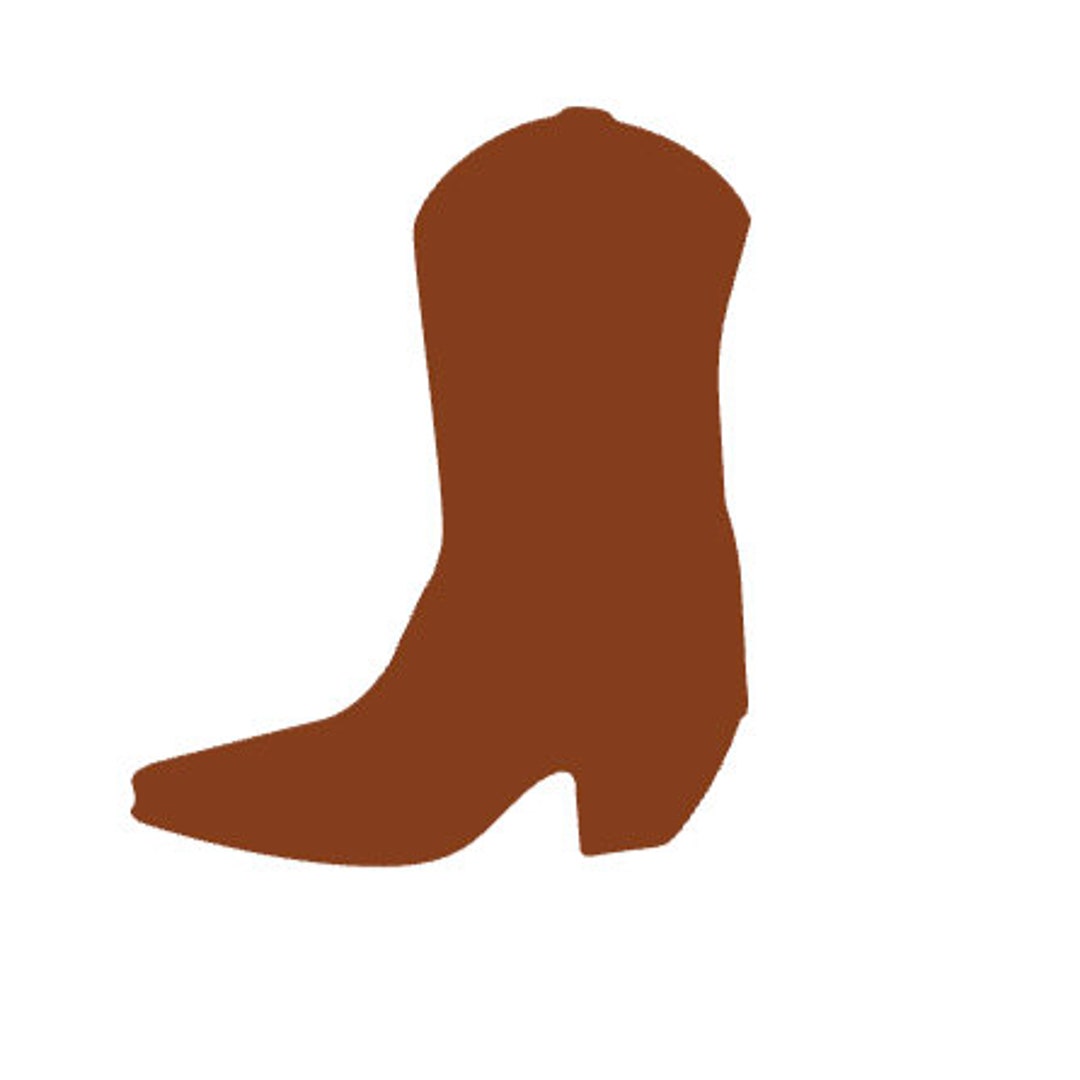 Paper Cowboy Boot Shape, Cowboy Boot Shape, Cowboy Boot Die Cuts ...