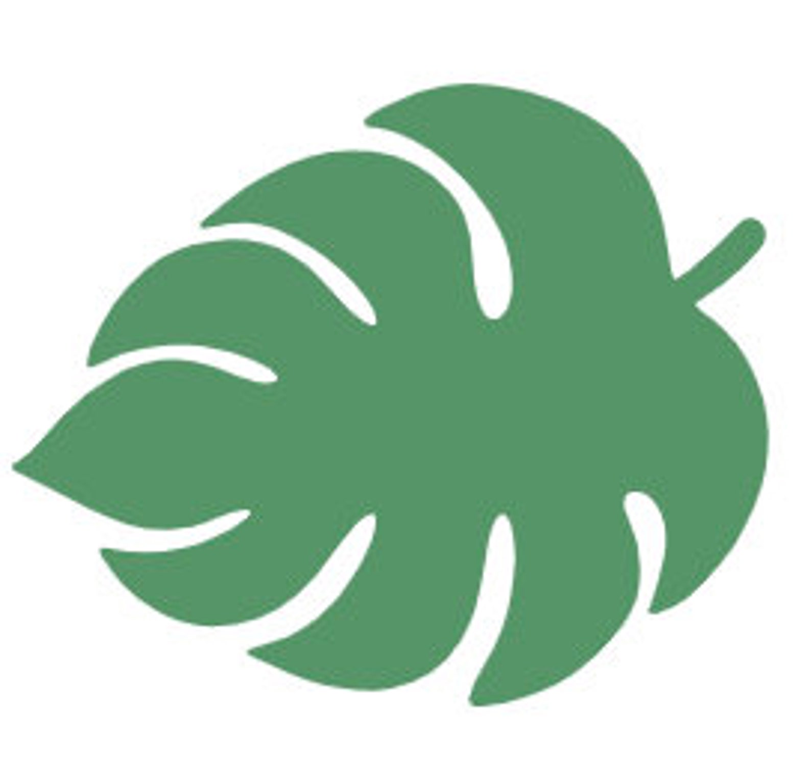 Paper Palm Leaf Shape, Palm Leaf Shape, Palm Leaf Die Cuts, Palm Leaf ...