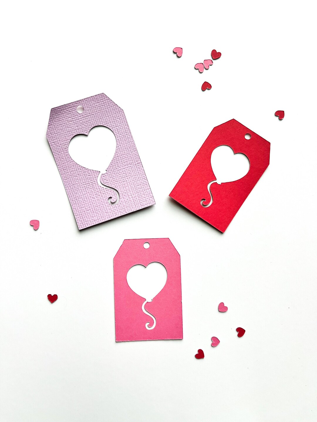 Paper Heart Gift Tag, Heart Paper Gift Tag,valentine’s Day Gift Tags ...