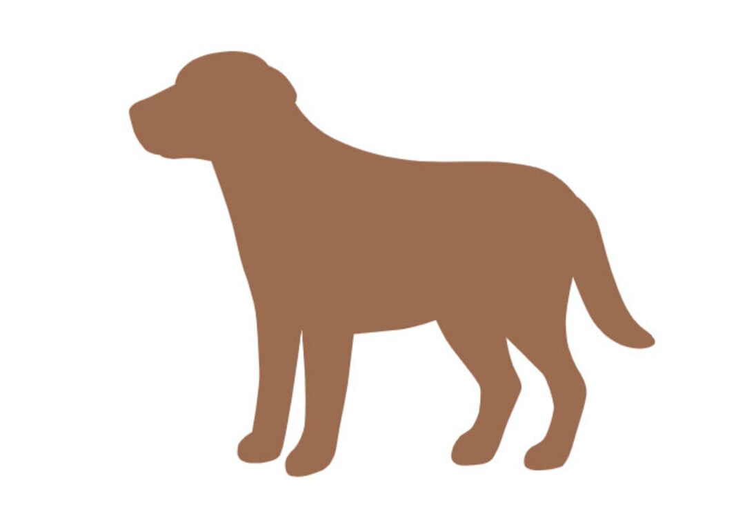 Labrador Paper Cut Outs, Labrador Cut Outs, Dog Paper Shape Cut Out ...