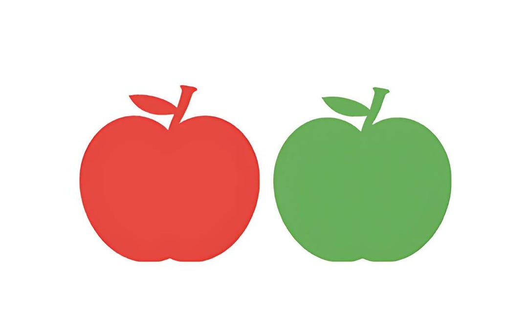 Apple Paper Shape, Apple Cut Outs, Apple Paper Shape Cut Out,apple ...