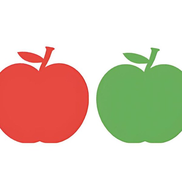 Apple Cutouts - Etsy
