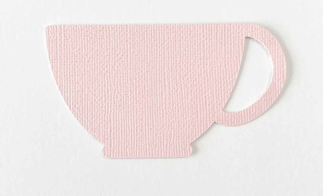 24 Tea Cups Tea Cup Cut Outs Tea Cup Paper Shape Cut Out - Etsy