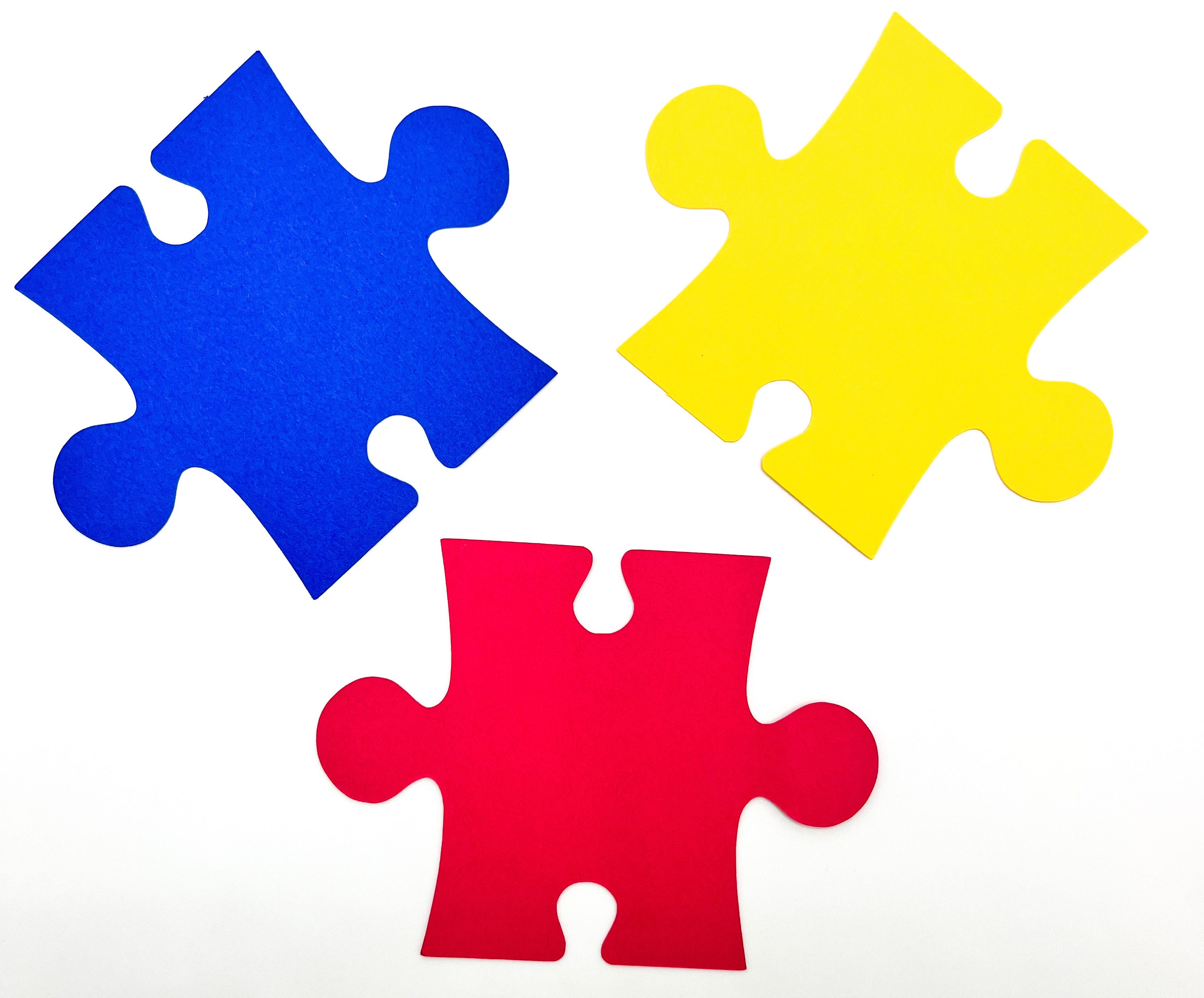 Paper Puzzle Piece Shape,puzzle Piece Paper Shape, Puzzle Piece Die ...