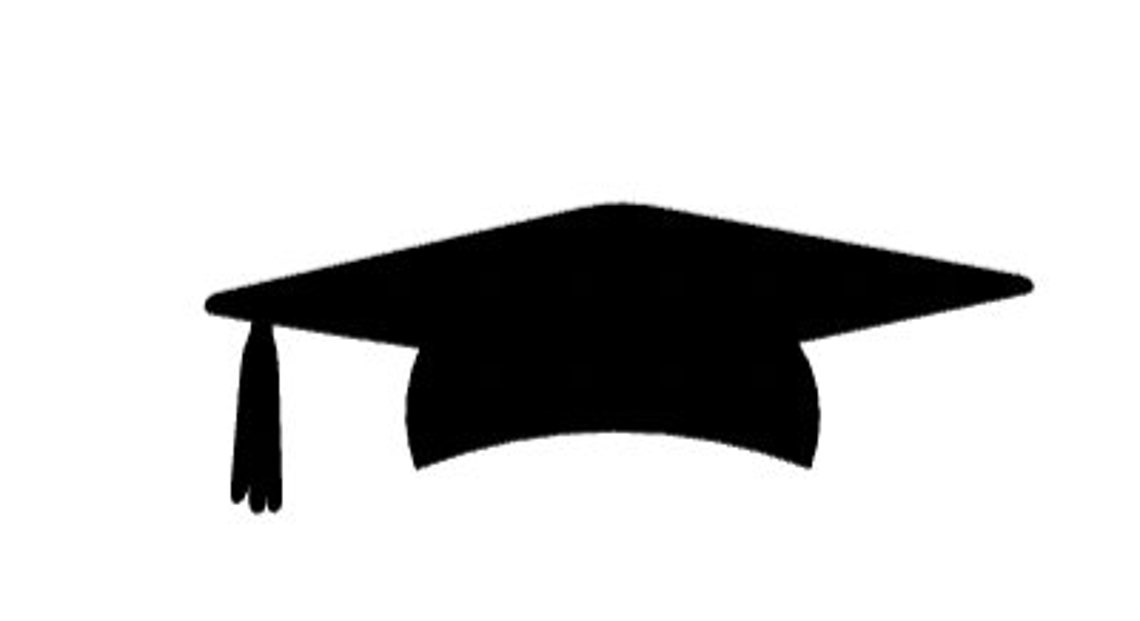 Graduation Cap Die Cuts, Graduation Cap Cut Outs, Graduation Shape Cut ...