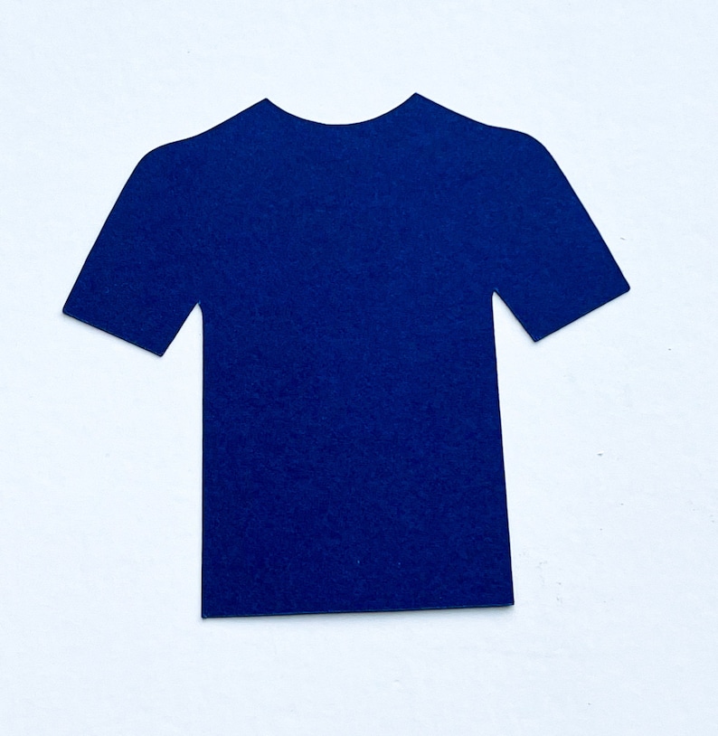 Paper T-shirt Shape, T-shirt Paper Shape, T-shirt Die Cuts, T-shirt Cut ...
