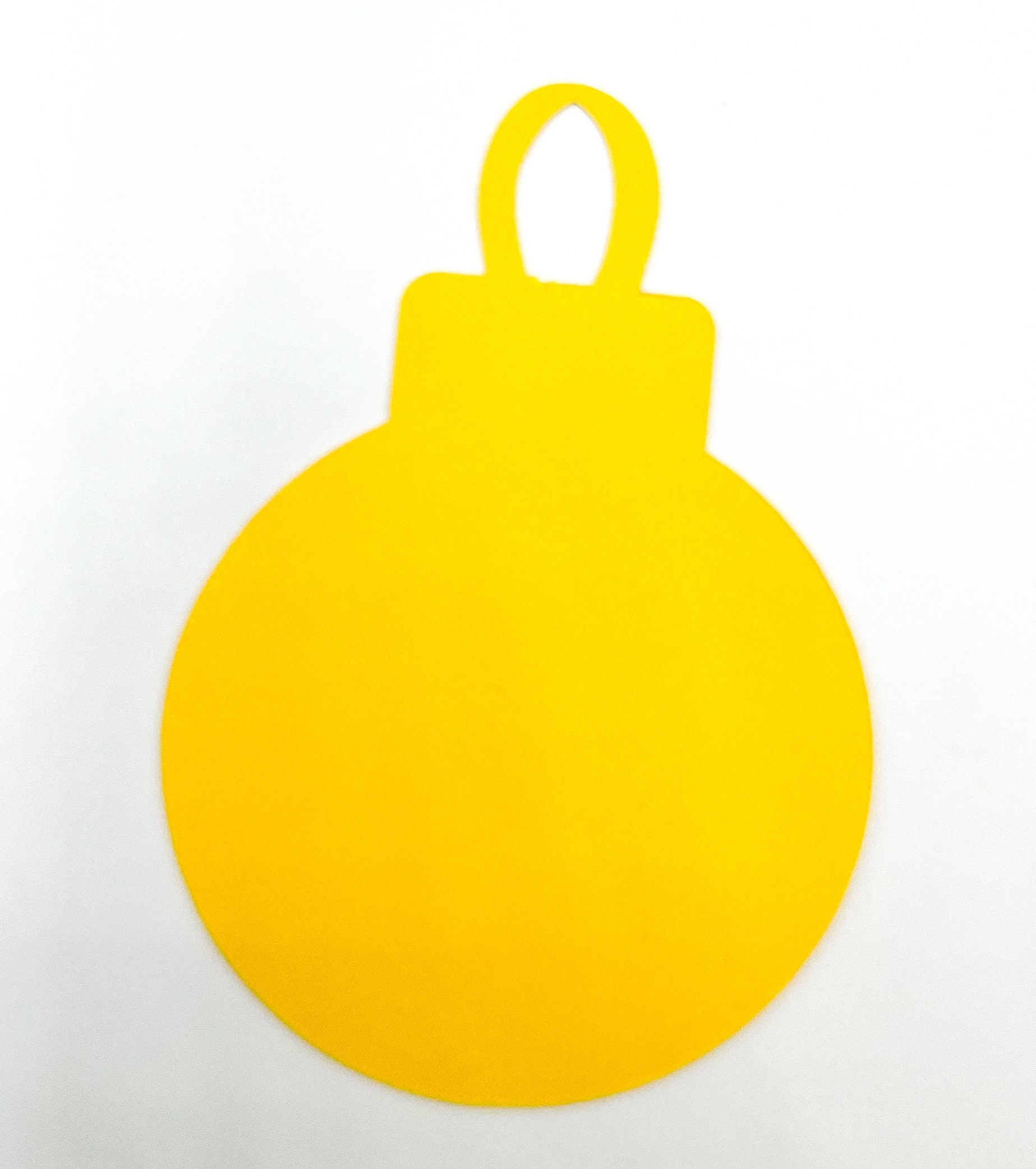 24 Ornament Die Cuts, Ornament Cut Outs, Ornament Paper Shape Cut Out ...