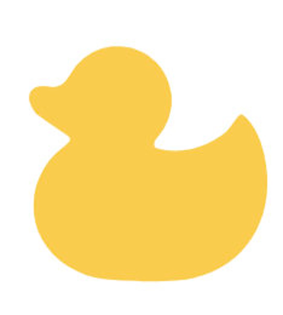Paper Rubber Duck Shape, Rubber Duck Shape, Rubber Duck Die Cuts ...