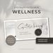 Wellness Voucher Print Template, Customizable | Print Template | Gift ...