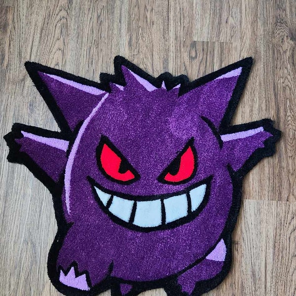 Gengar Rug - Etsy