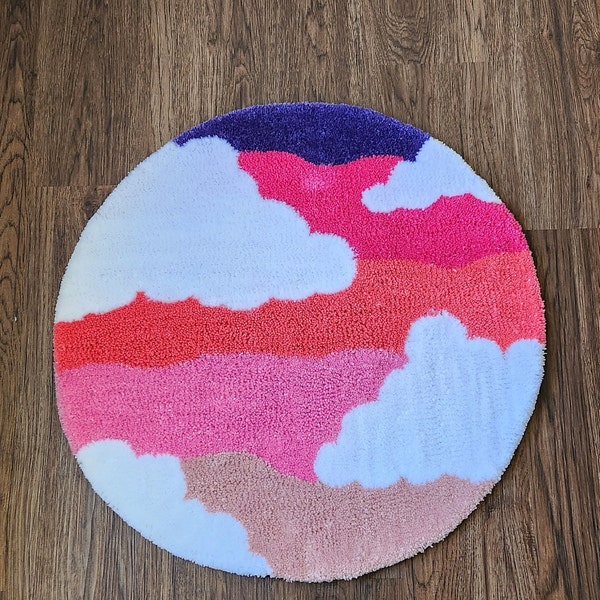 Ombre Rug - Etsy