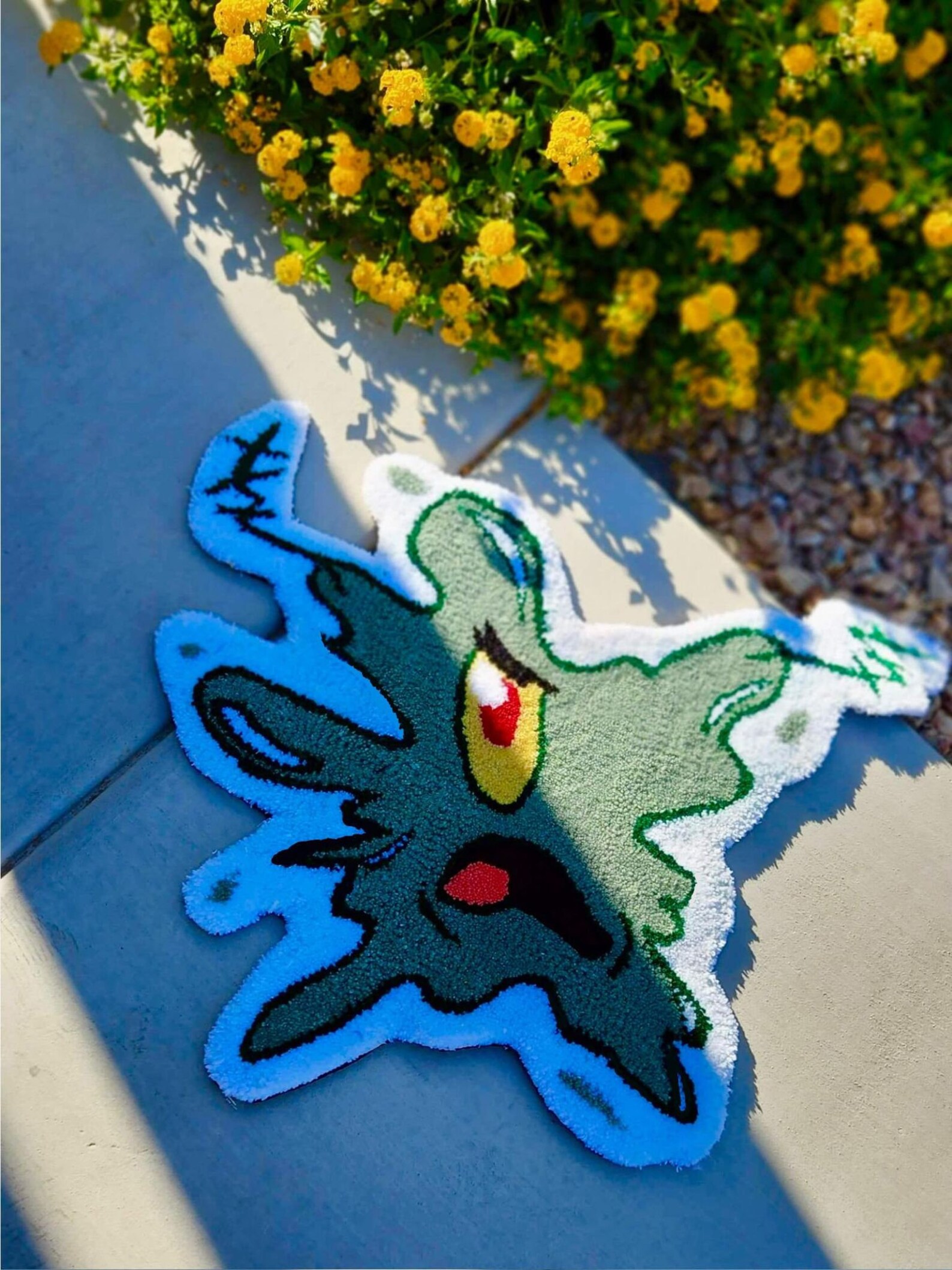 Plankton Splat Tufted Rug Handmade Free Shipping Made to - Etsy