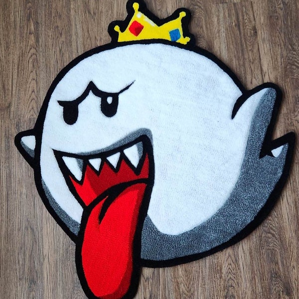 King Boo Rug - Etsy