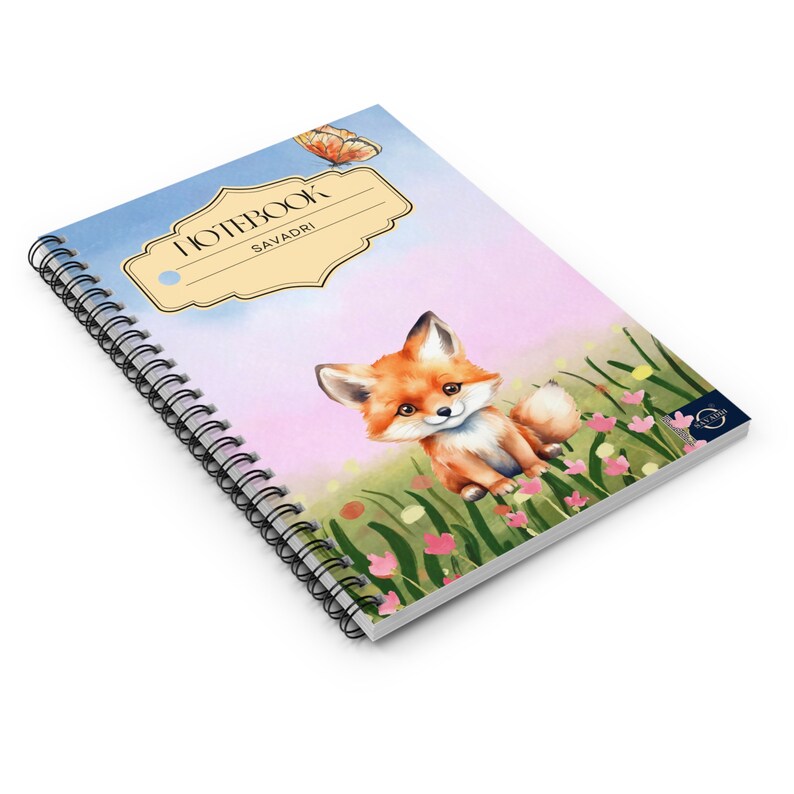 Cozy Cute Fox Notebook - Etsy