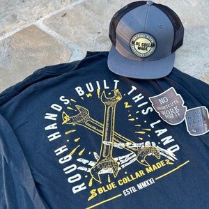 Blue Collar Gift | Rough Hands Bundle | Blue Collar Husband Gift ...