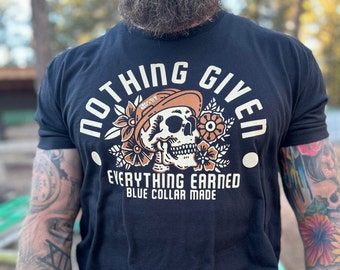 Blue Collar Shirt | Blue Collar Vintage | Support the Trades | Blue ...