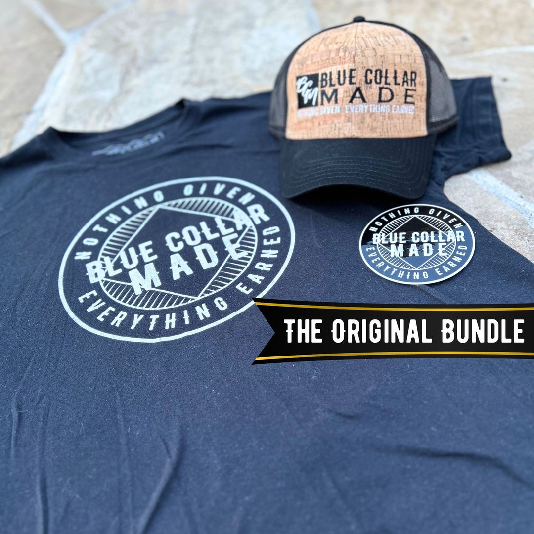 Blue Collar | the Original Bundle | Support the Trades |tradesmen Shirt ...