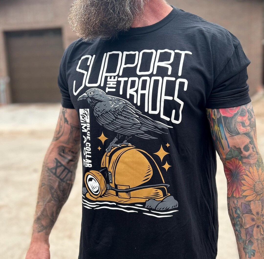 Blue Collar Shirt | the Miner | Blue Collar | Blue Collar Gifts | Blue ...