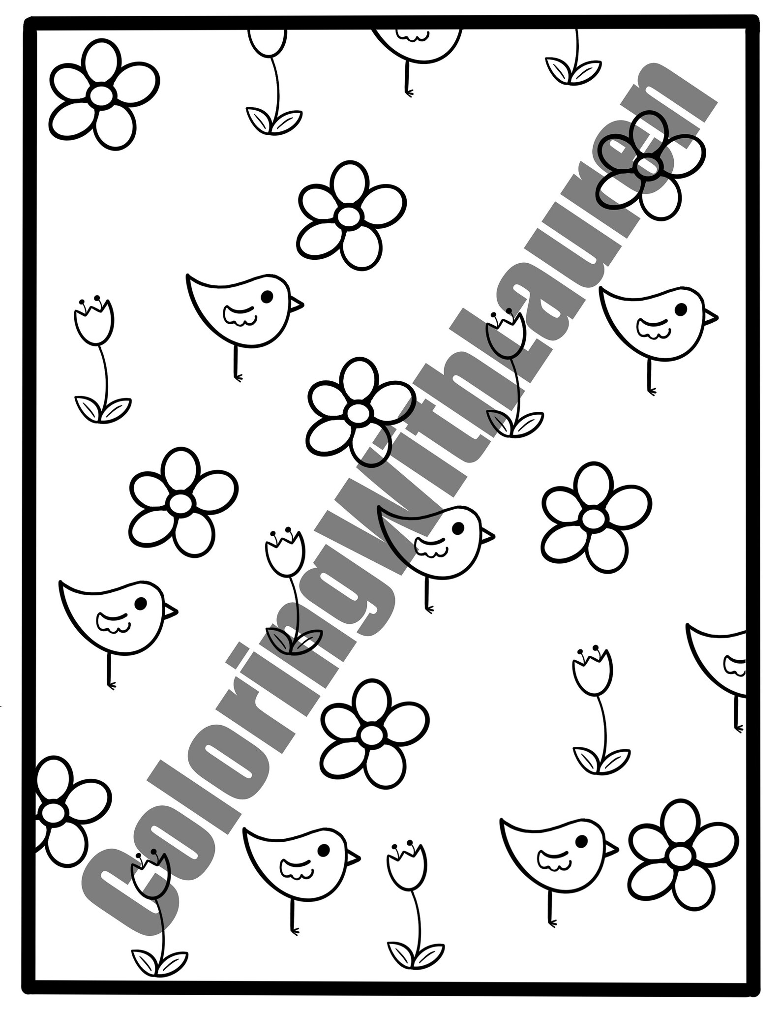 Simple Patterns Coloring Sheets - Etsy