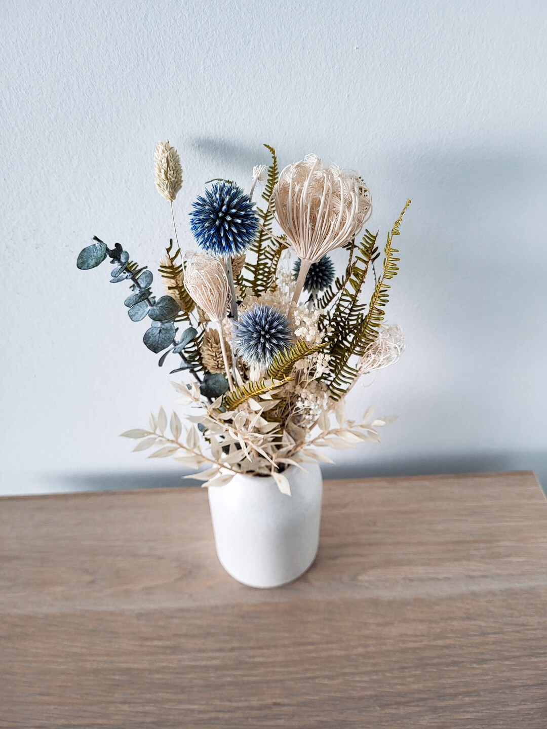 Dried Floral Arrangement Dried Flower Bouquet Dried Flower - Etsy