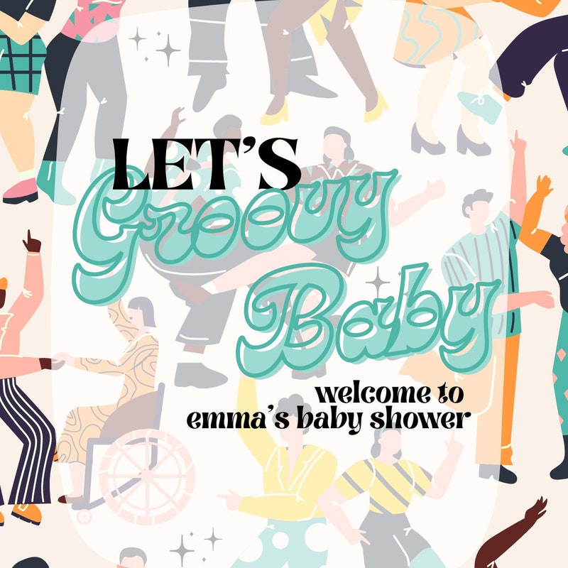 Disco Baby Shower - Etsy