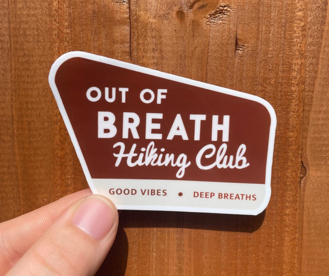 Funny Hiking National Park Sticker, Outdoors, Camping, Hiking ...