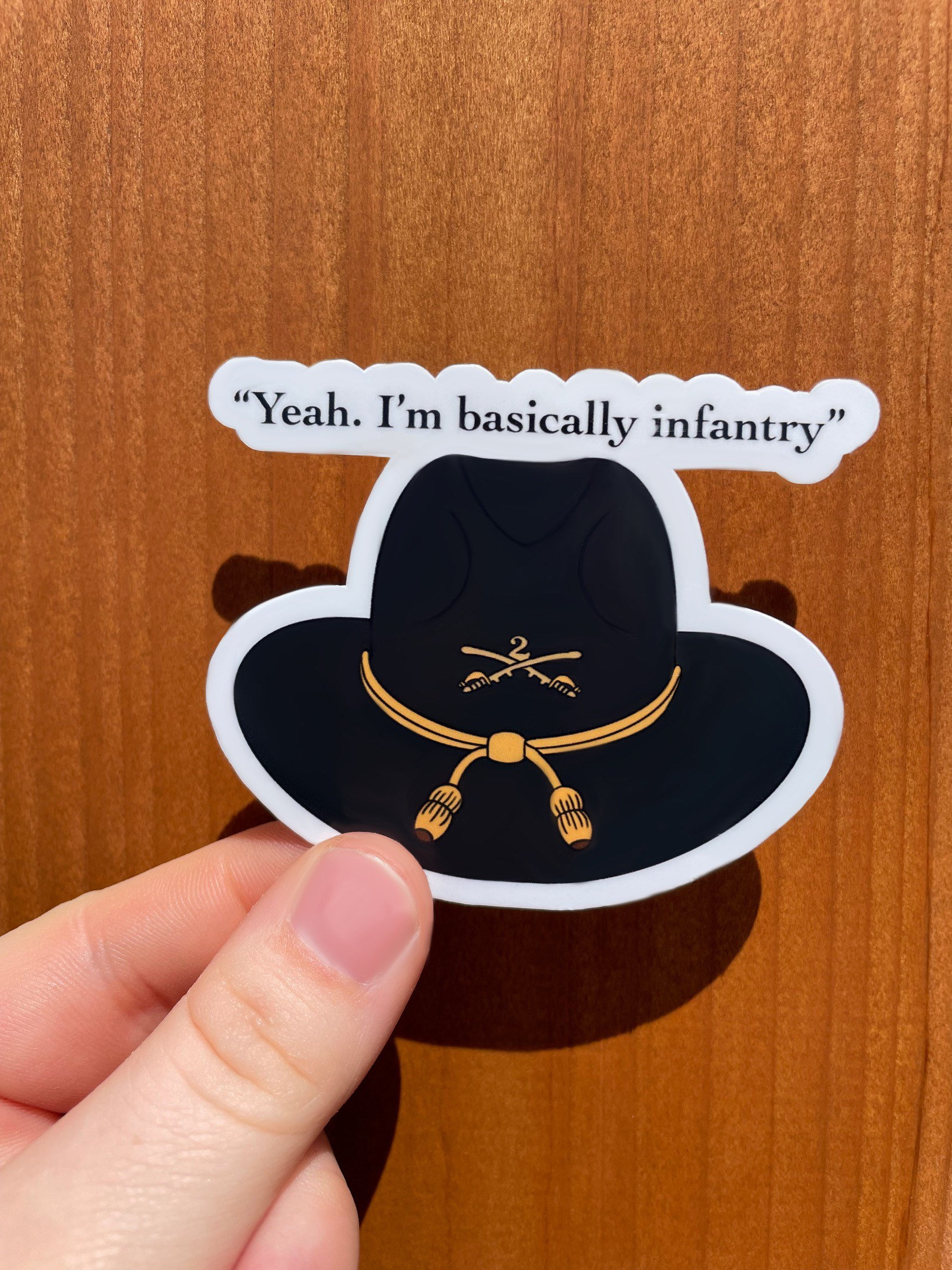 Cavalry Scout Army Sticker, Infantry Sticker, Funny Army Sticker, Army ...