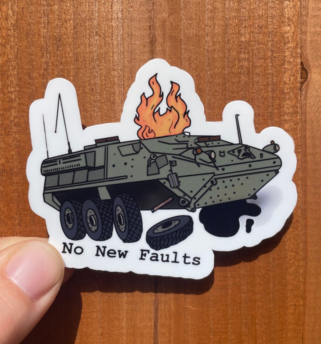 Funny Military Sticker, Stryker, Army, Navy, Marines, Air Force, Coast ...