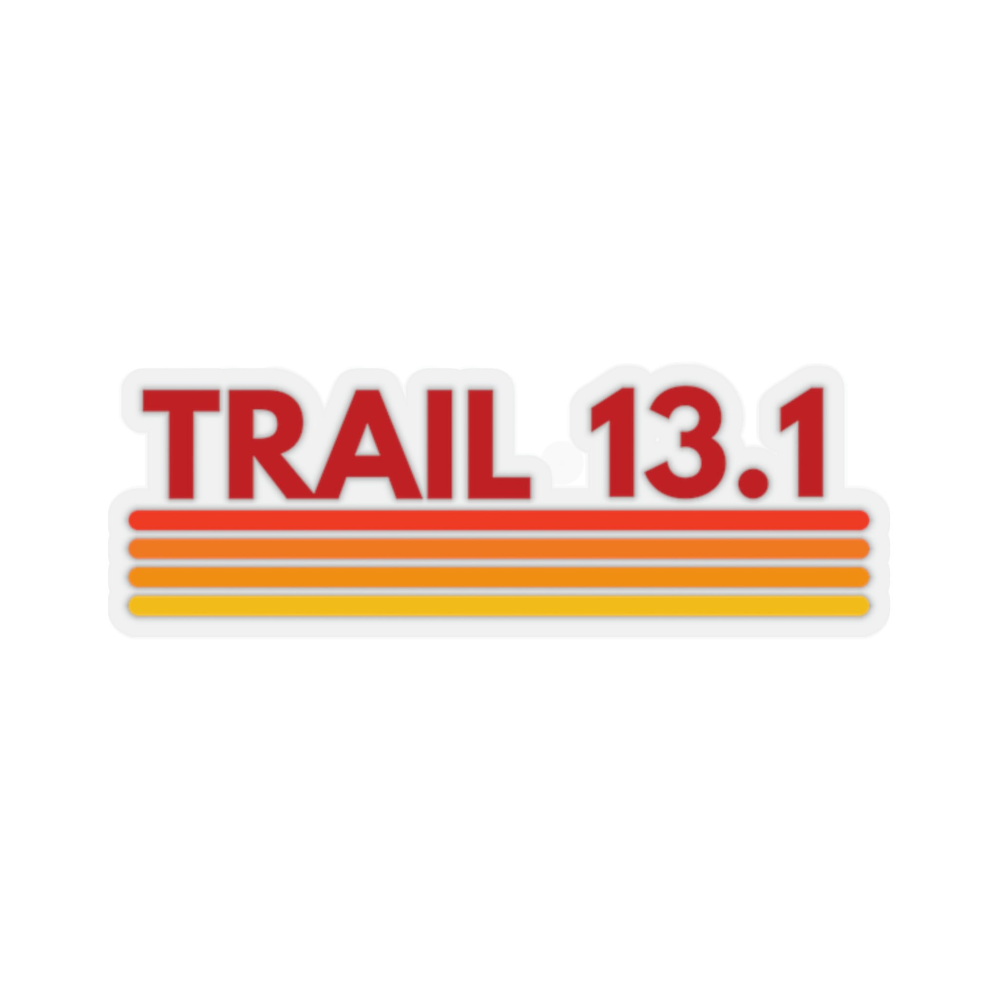 13.1 Trail Running Sticker, 13.1 Running Sticker, 13.1 Sticker, 13.1 ...
