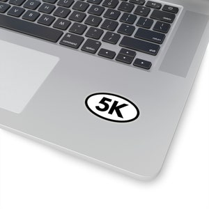 5K Trail Running Sticker, 5K Running Sticker, 5k Sticker, 5K, Running ...