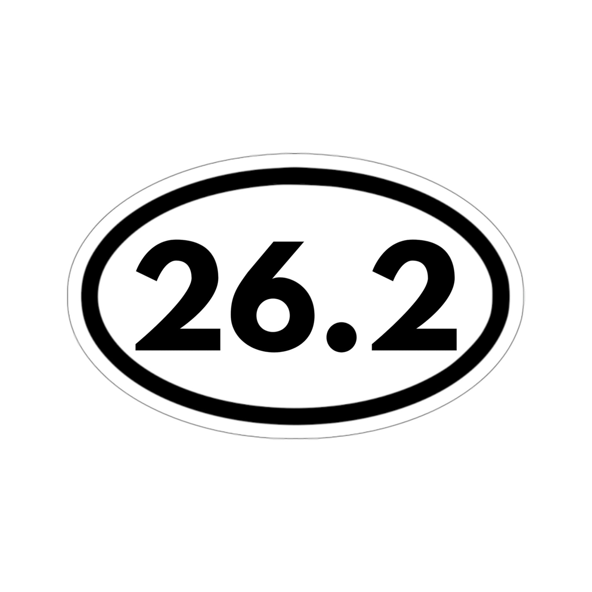 26.2 Running Sticker, Marathon Running Sticker, 26.2 Sticker, 26.2 ...