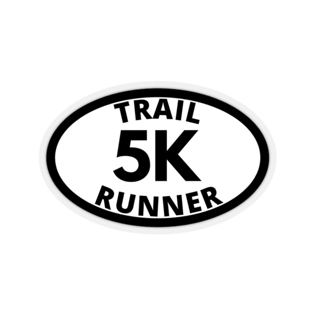 5K Trail Running Sticker, 5K Running Sticker, 5k Sticker, 5K, Running ...