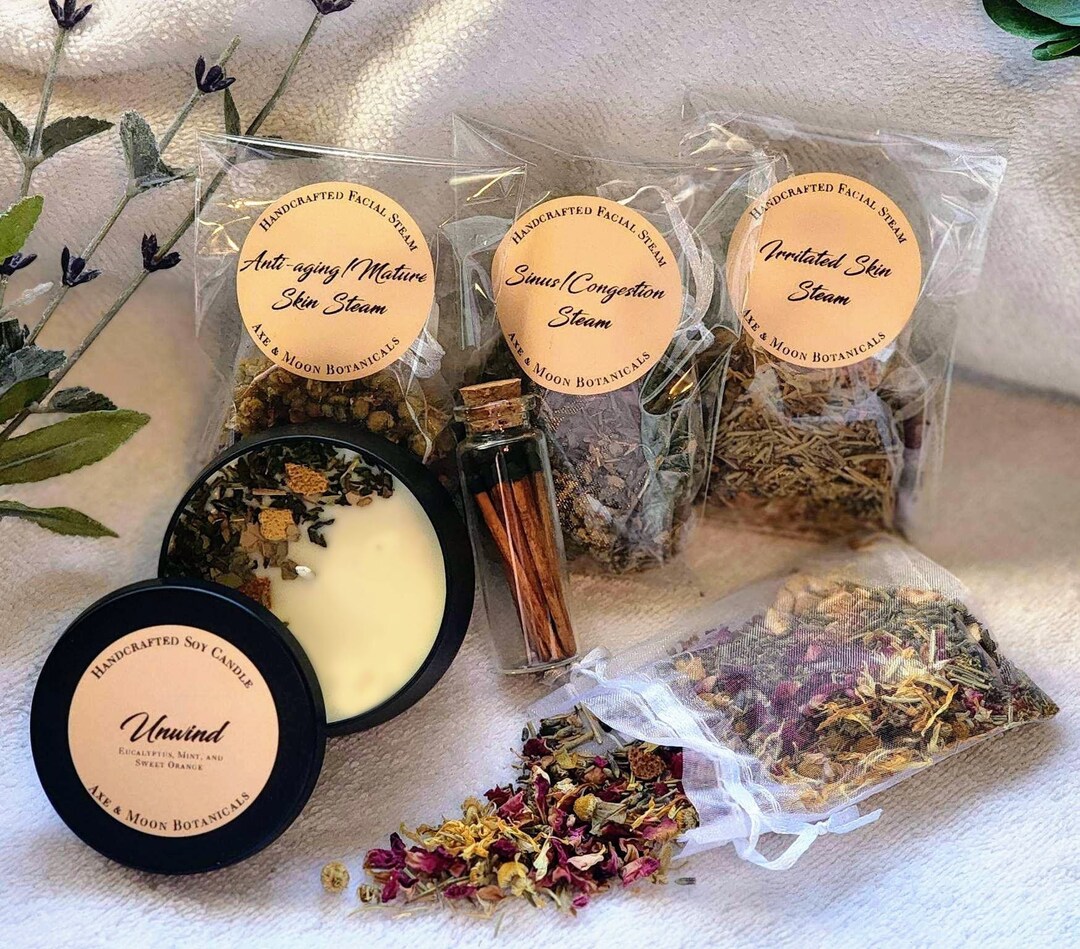 Facial Steam Spa Gift Box Gifts for Her Relaxing Gift Box Self-care ...