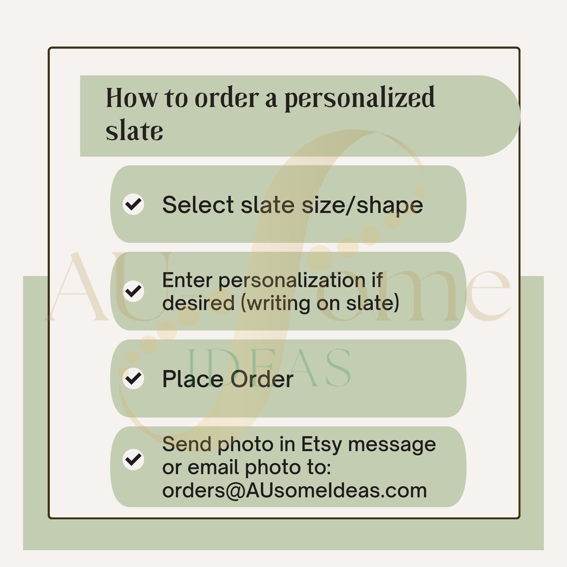 Graduation Photo Slate - PERSONALIZED Photo on Rock Slate Makes ...