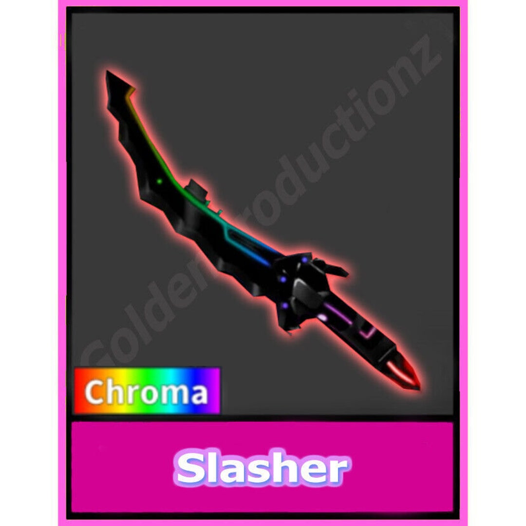 Roblox MM2 Murder Mystery 2 Chroma Slasher read Description - Etsy