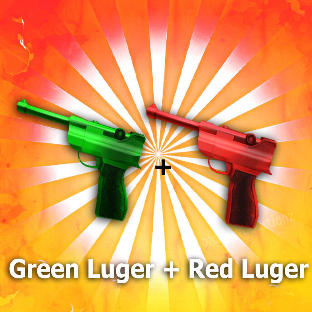 Roblox MM2 Murder Mystery 2 Red Luger Set read Description - Etsy