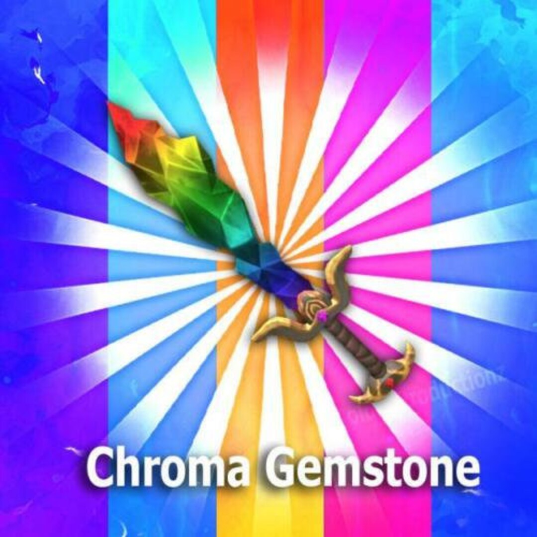 Roblox MM2 Murder Mystery 2 Chroma Gemstone read Description - Etsy